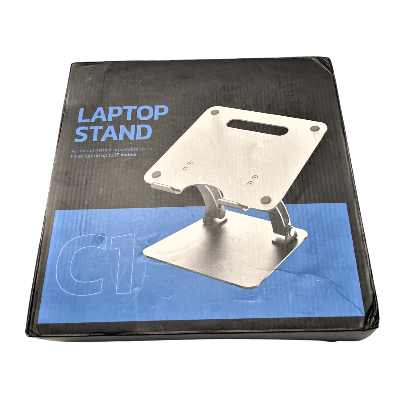 Buy C1 Aluminum Laptop Stand for Laptops up to 17” (Silver) Online ...