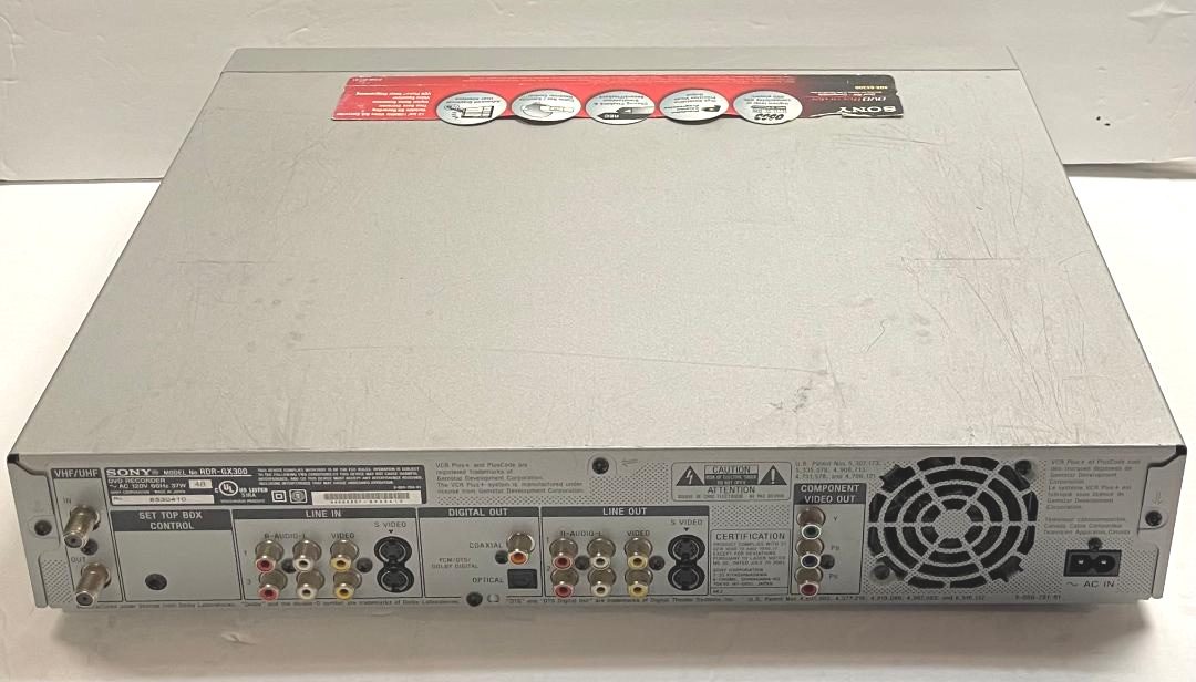 Buy Sony RDR-GX300 DVD Recorder (USED) Online | PCTRUST Computer Sales ...