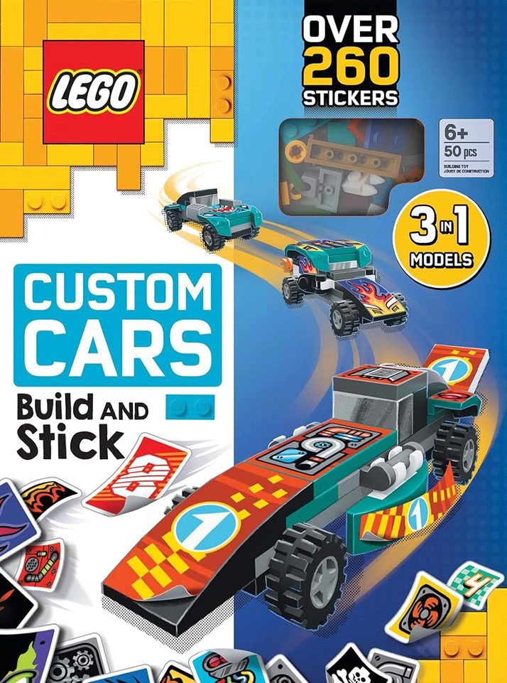 Buy LEGO(R) Books Build and Stick: Custom Cars Online | PCTRUST ...