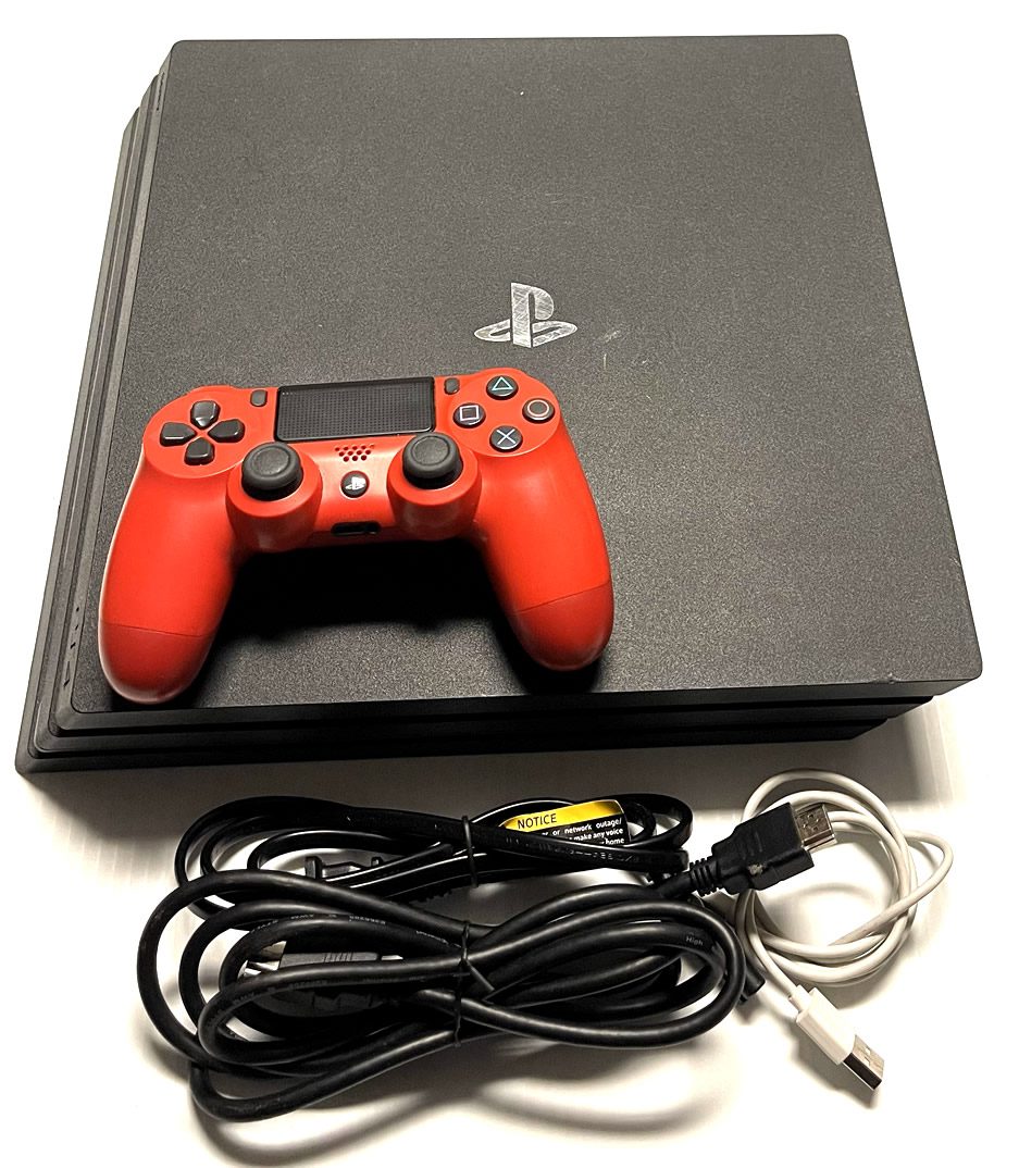 Buy Sony PlayStation 4 Pro 1TB Video Game Console (CUH-7215B) with One ...