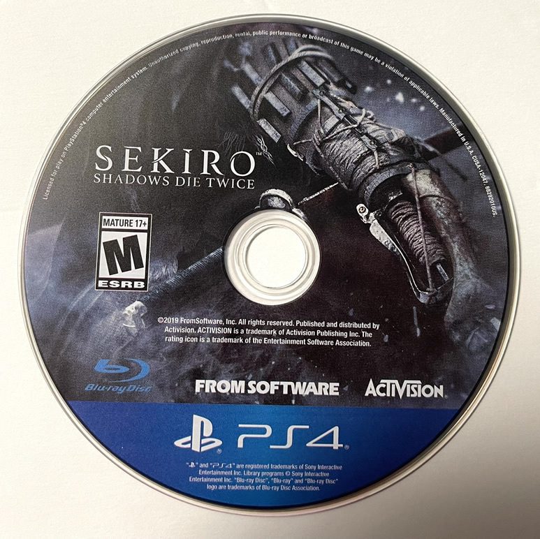 Buy Sekiro: Shadows Die Twice for PS4 (DISC ONLY) Online | PCTRUST Computer Sales & Service in ...