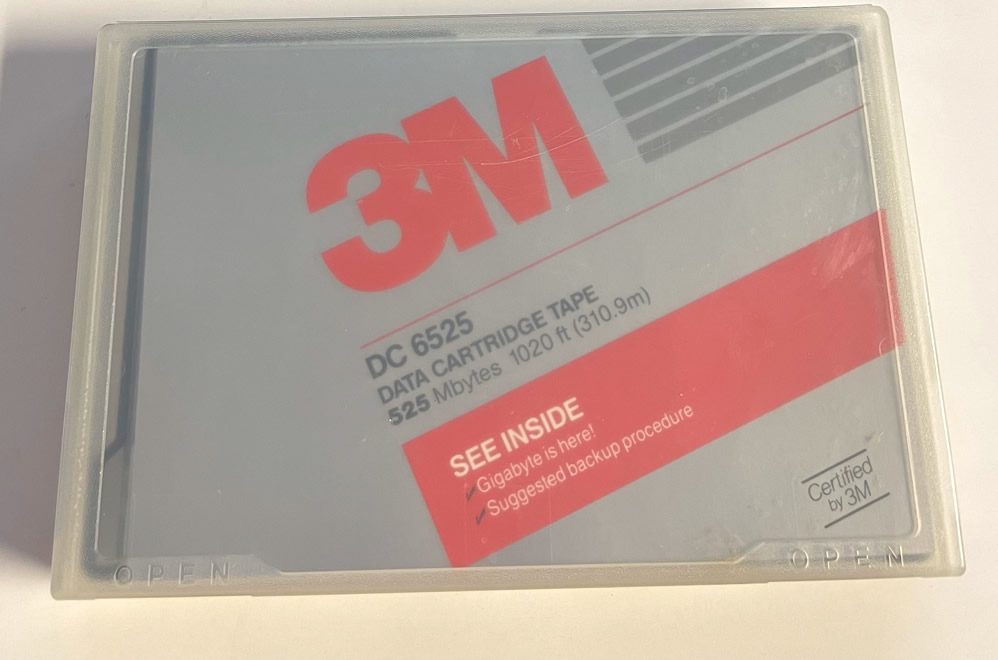 Buy 3M DC 6525 Data Cartridge Tape (525MB 1020 ft) Online | PCTRUST ...