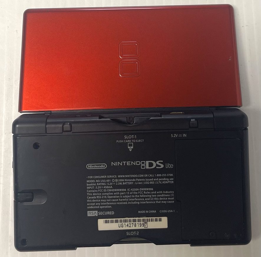 Buy Nintendo DS Lite Console (Crimson Red Black) (USED Video Game ...