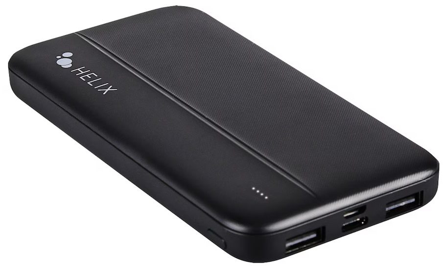 Buy Helix Turbovolt+ 10,000 mAh power bank (ETHPB10) (Black) Online ...